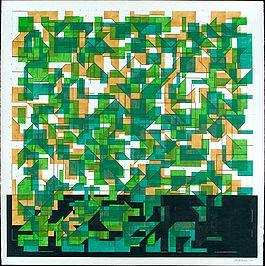 John Anderson Studio: Chance Drawings - artwork that relies on rolling ...